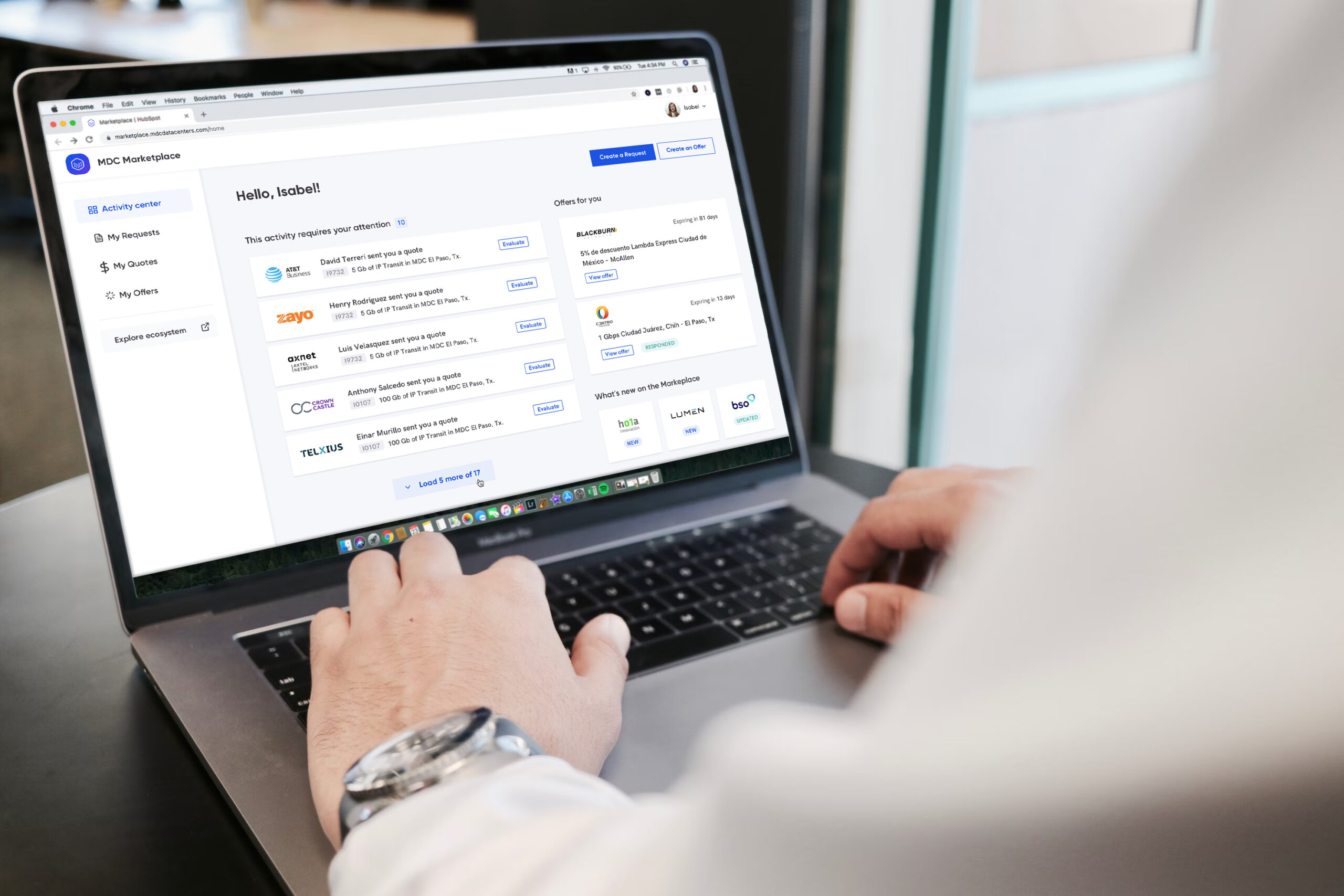 What is new in the Activity Center? | MDC Data Centers
